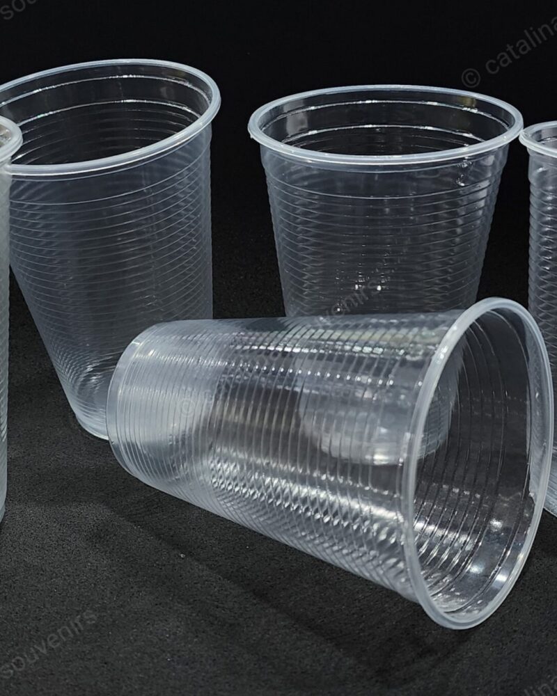 VASOS PLÁSTICOS DESCARTABLES TRANSPARETE x50und medidas: 400ml, 500ml ...